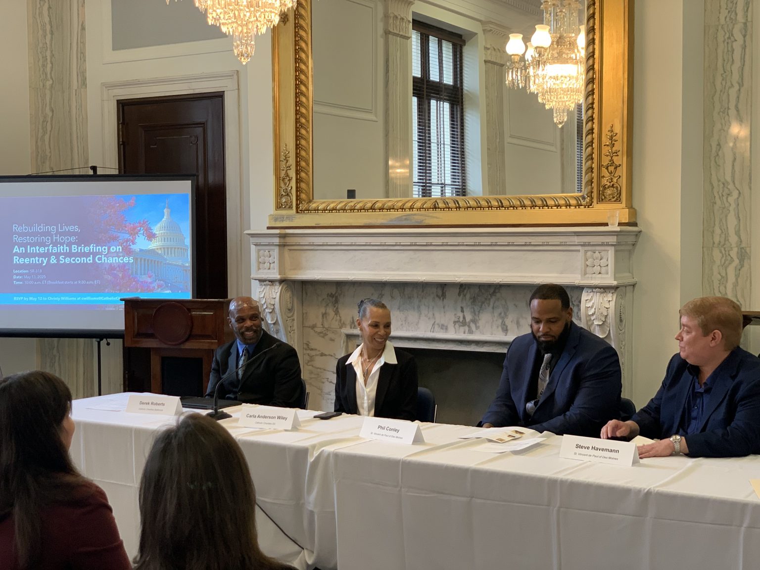 Second Chances: SVdP Hosts Senate Event on Re-entry Solutions - SVDP USA